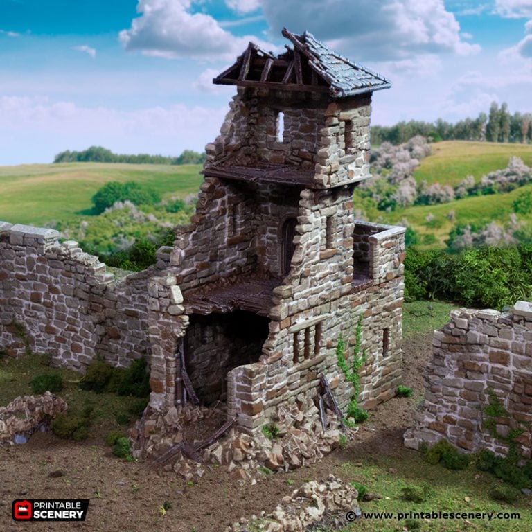 Kings Quarters Printable Scenery
