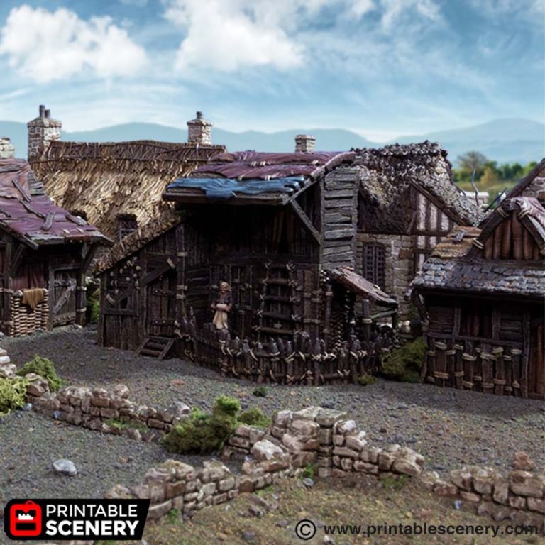 Shanty Bundle - Printable Scenery