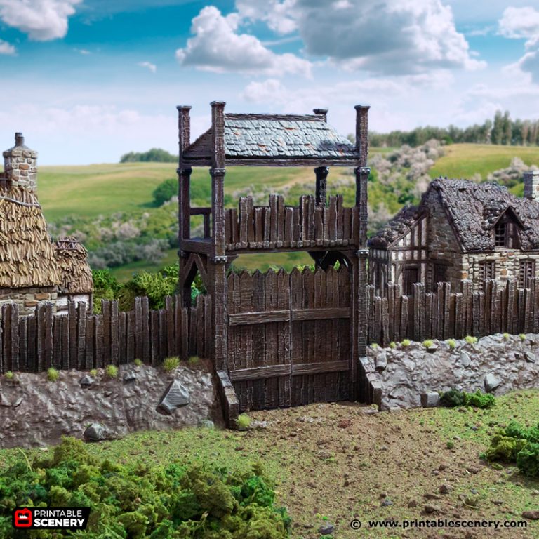 Norman Garrison Walls Printable Scenery