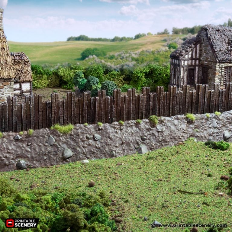 Norman Garrison Walls Printable Scenery