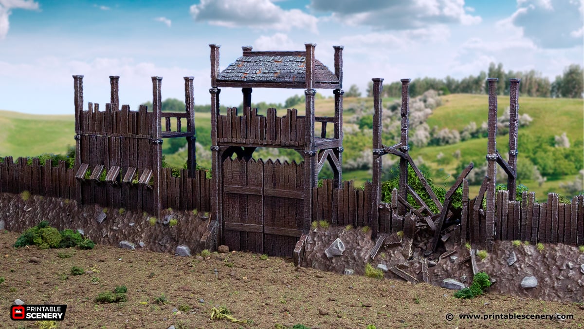 Norman Garrison Walls Printable Scenery