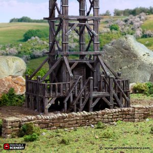 Quarry Elevator Printable Scenery