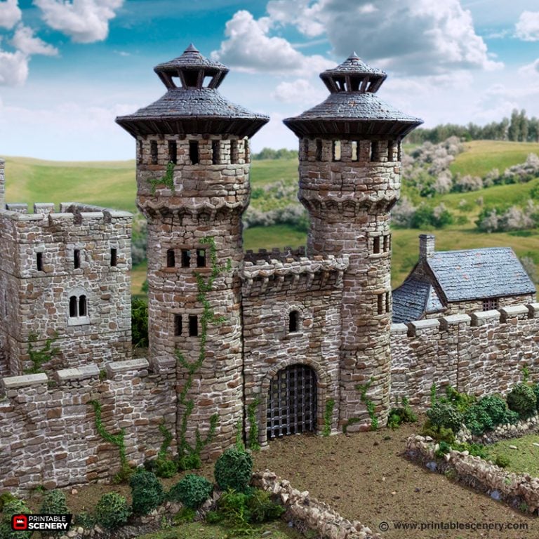 The Royal Gate Printable Scenery