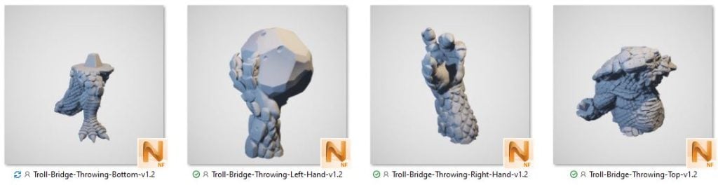 Bridge Troll - Printable Scenery