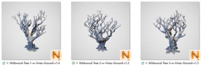 Wildwood Trees - Printable Scenery