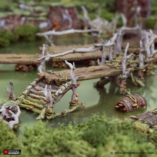 Swamp Walkways - Printable Scenery