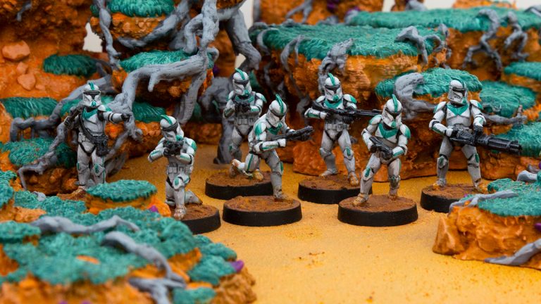 Building an Exotic Table for Star Wars Legion - Printable Scenery