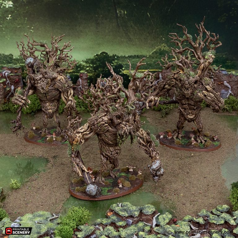 Tree Creature Bundle - Printable Scenery