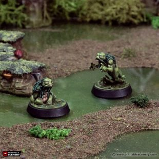 Swamp Creatures Bundle - Printable Scenery