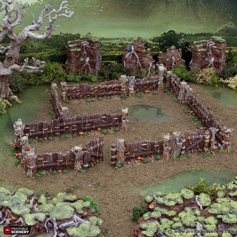 Plague Tree - Printable Scenery