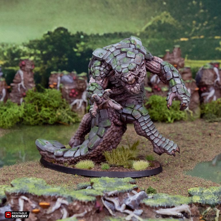 Bridge Troll - Printable Scenery