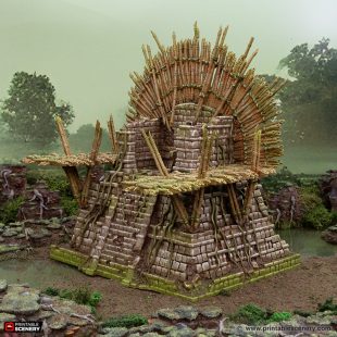 Bamboo Throne - Printable Scenery
