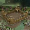 Bamboo Fort Walls - Printable Scenery