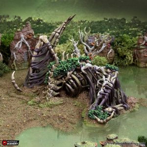 Dragon Carcass - Printable Scenery