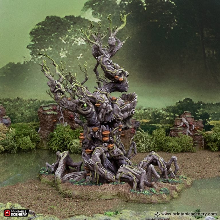 Plague Tree - Printable Scenery