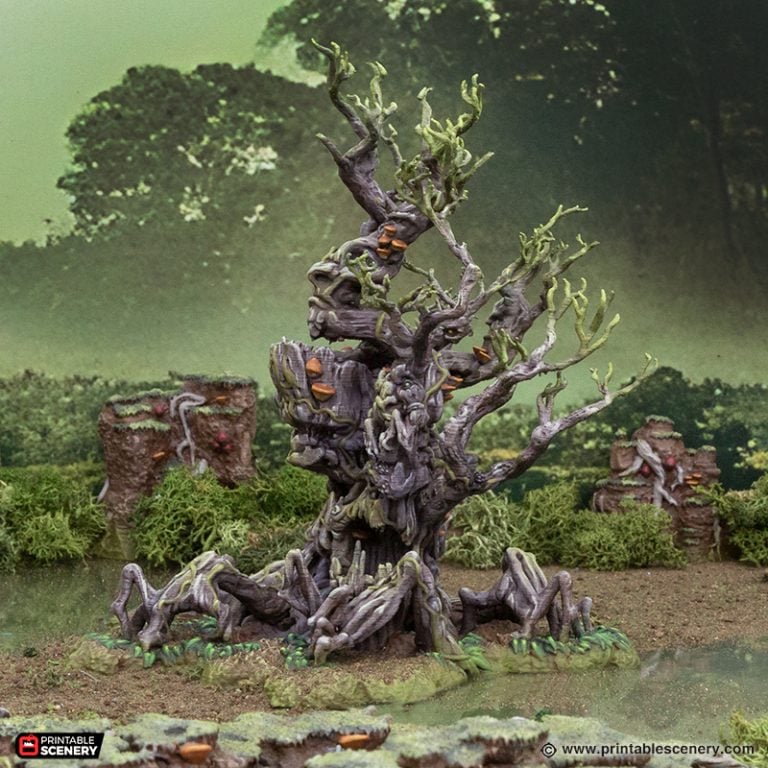Plague Tree - Printable Scenery