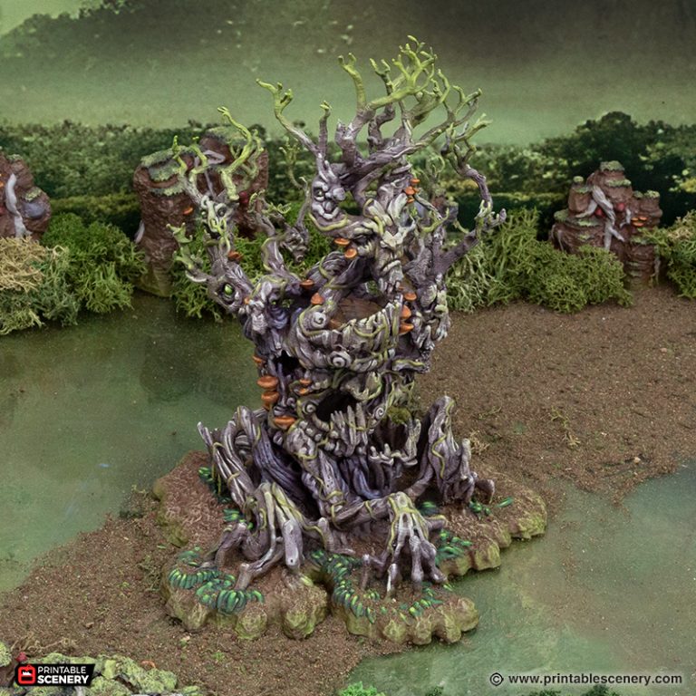 Plague Tree - Printable Scenery