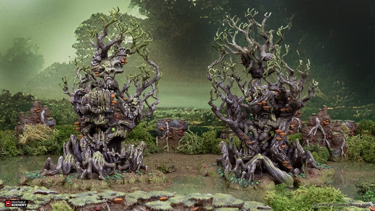 Plague Tree - Printable Scenery