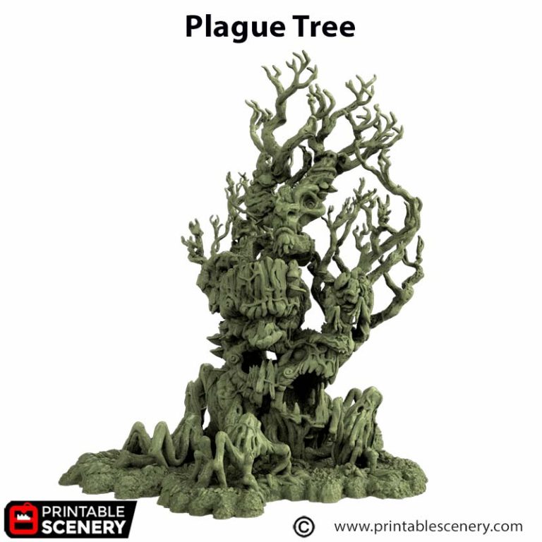 Plague Tree - Printable Scenery