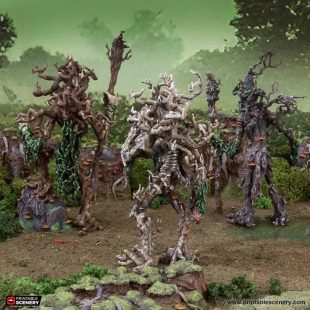 Tree Wizards - Printable Scenery