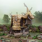 Swamp Wizards Hut - Printable Scenery