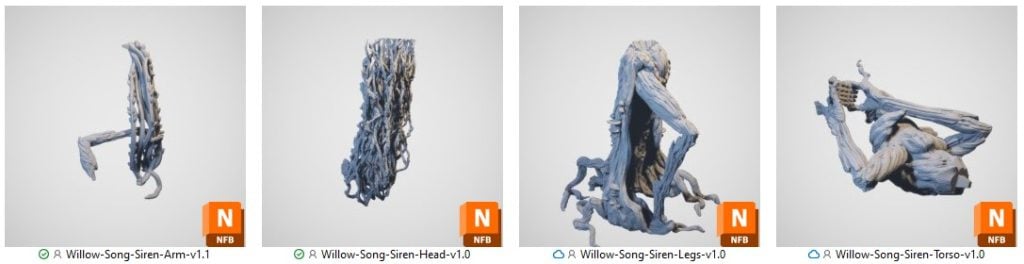 Lady Dryads - Printable Scenery