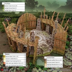 Bamboo Arena - Printable Scenery