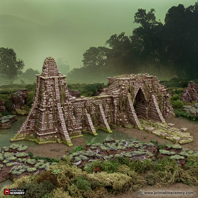 Bamboo Fort Walls - Printable Scenery