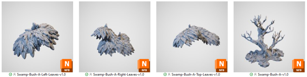 Swamp Scatter - Printable Scenery