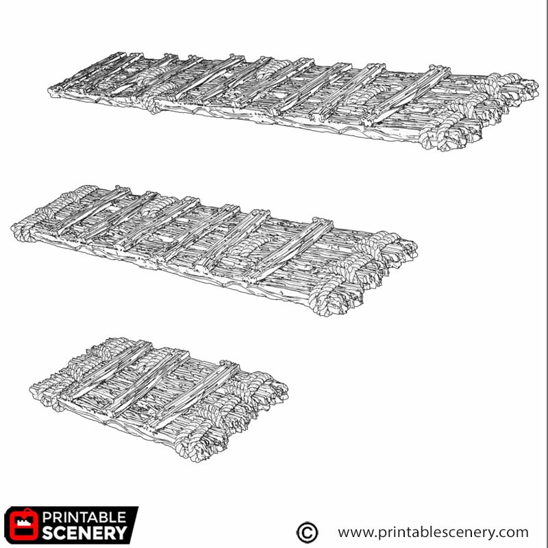 Meteor Craters - Printable Scenery