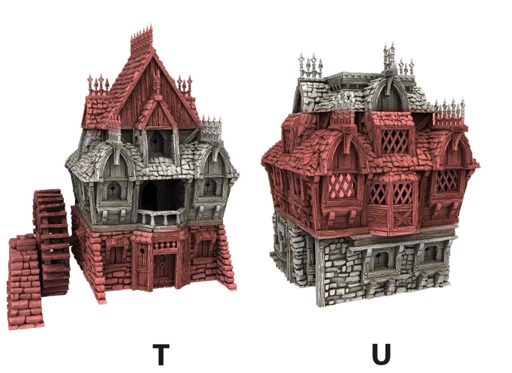 City Watermill - Printable Scenery