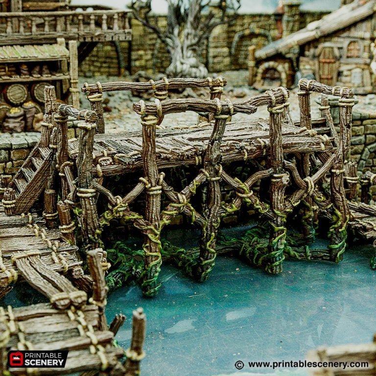Jetty - Printable Scenery