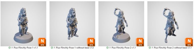 Flagellant Brother - Pius Flinchly - Printable Scenery