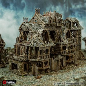 Ruined City Inn Expansion - Printable Scenery