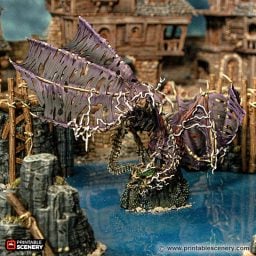 Swamp Dragon Awakes & Prisoners Bundle - Printable Scenery