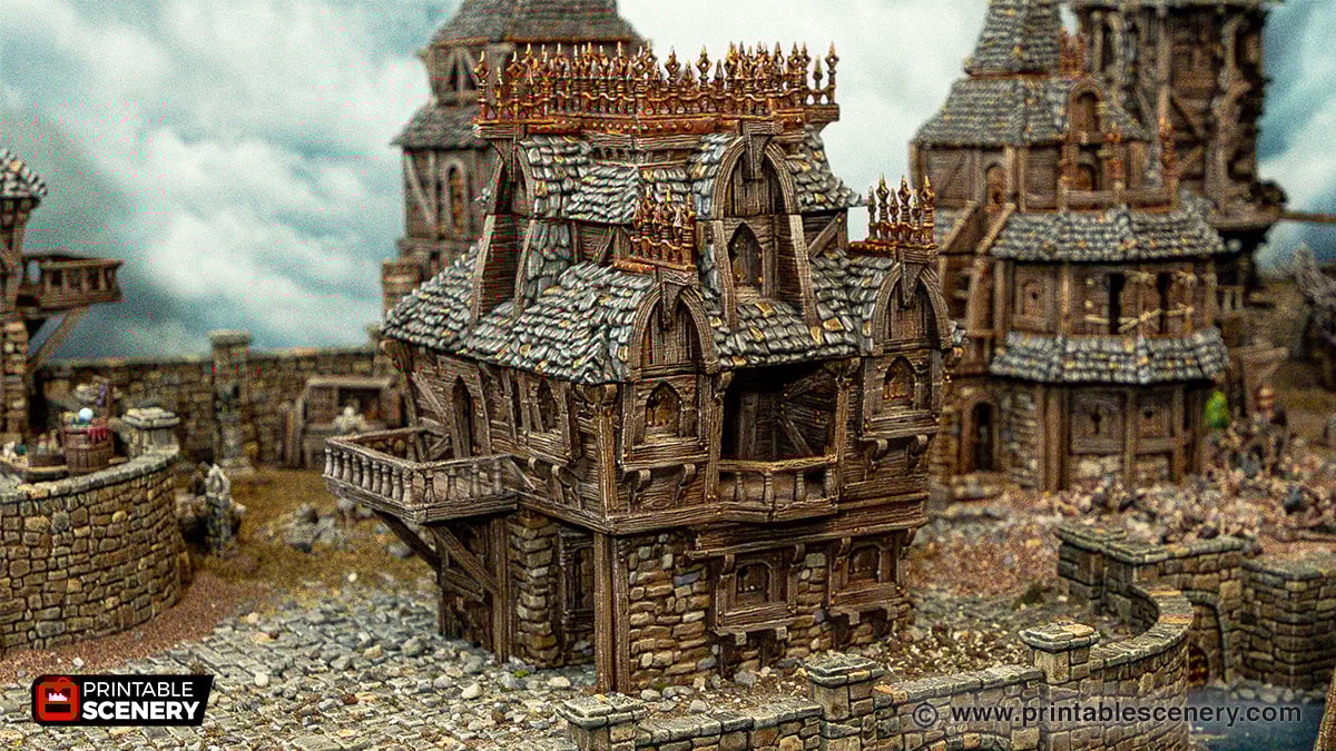 Merchant Guild - Printable Scenery