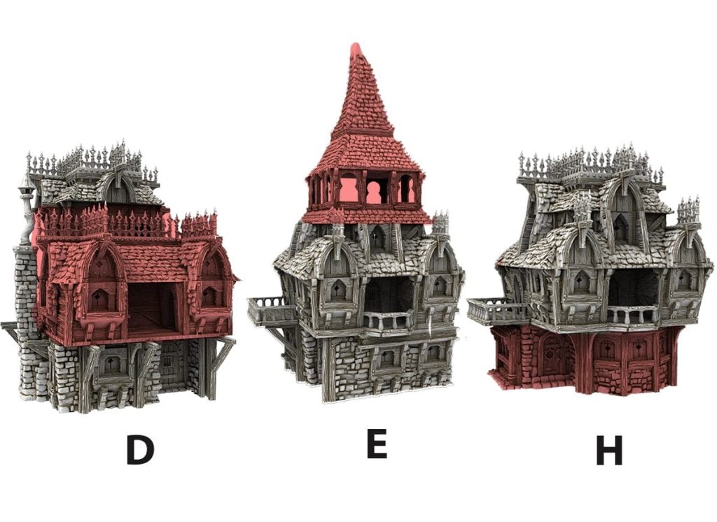 Merchant Guild - Printable Scenery