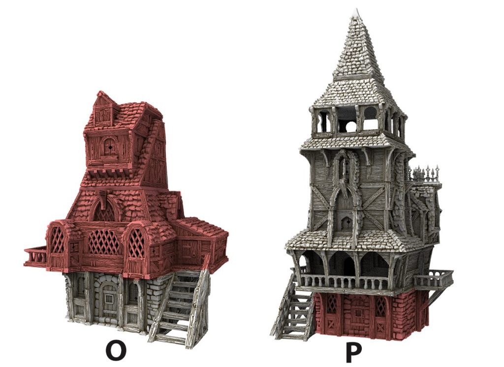 City Watch Headquarters - Printable Scenery
