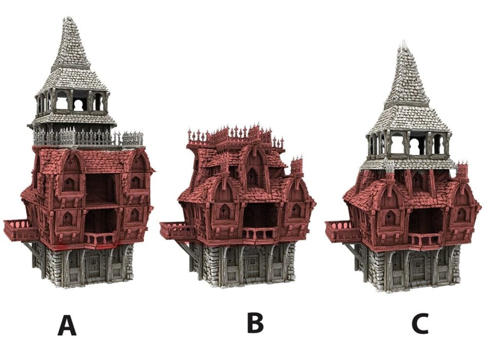 City Watch Headquarters - Printable Scenery