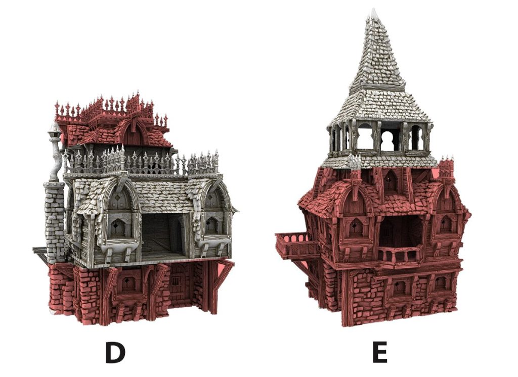 City Watch Headquarters - Printable Scenery