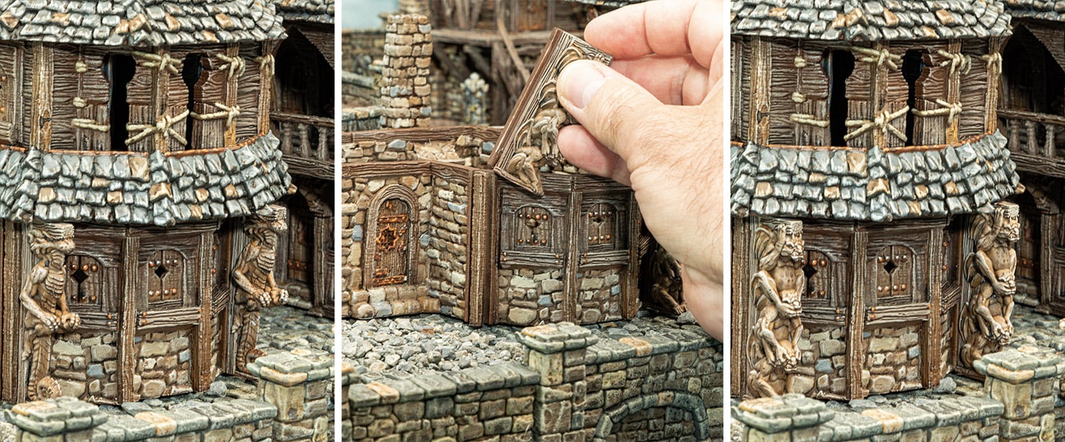 Cities of Ramshackle & Ruin - Printable Scenery