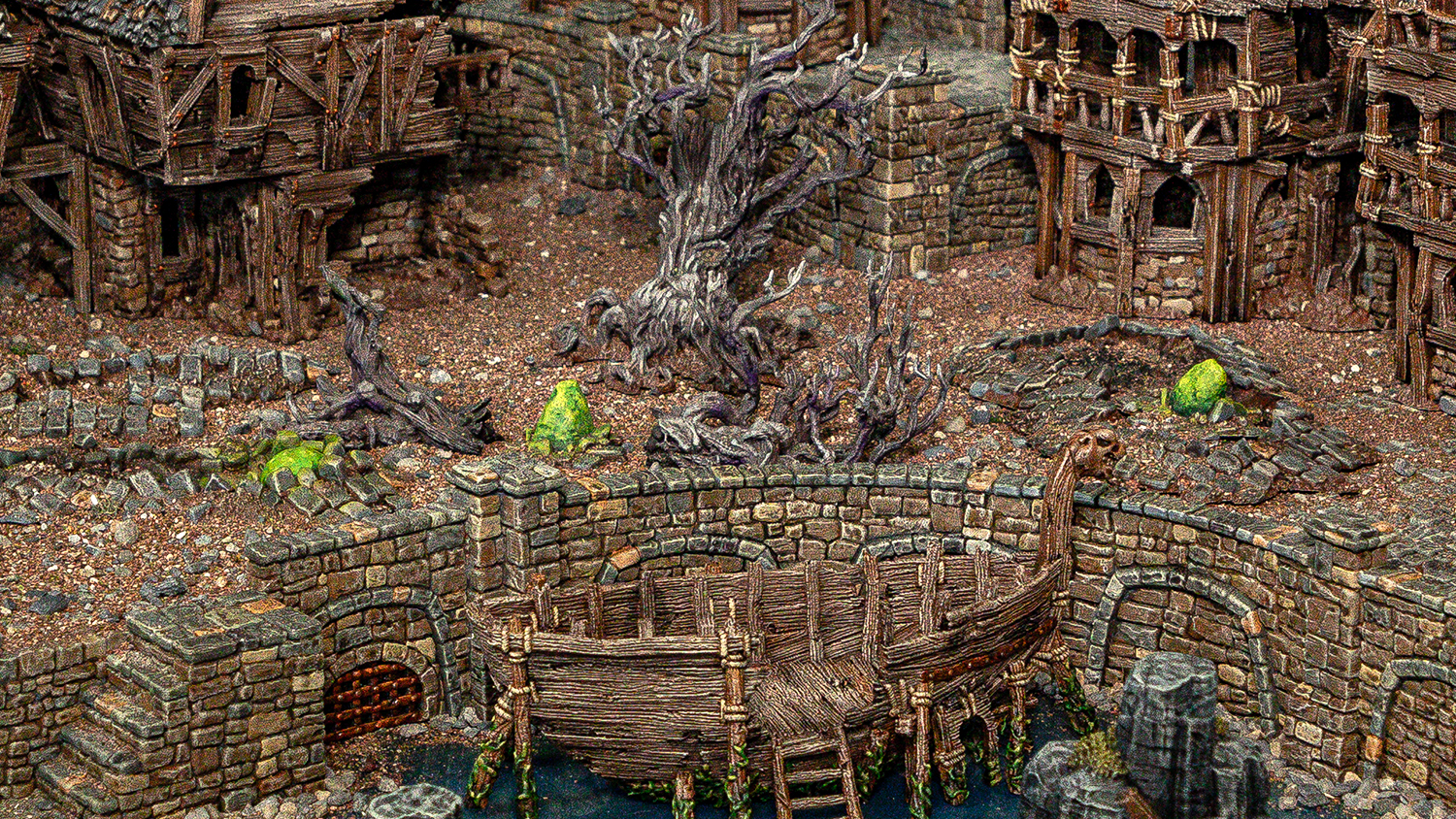 Ramshackle & Ruin Updates STL Files - Printable Scenery