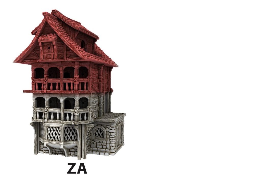 City Tenement - Printable Scenery