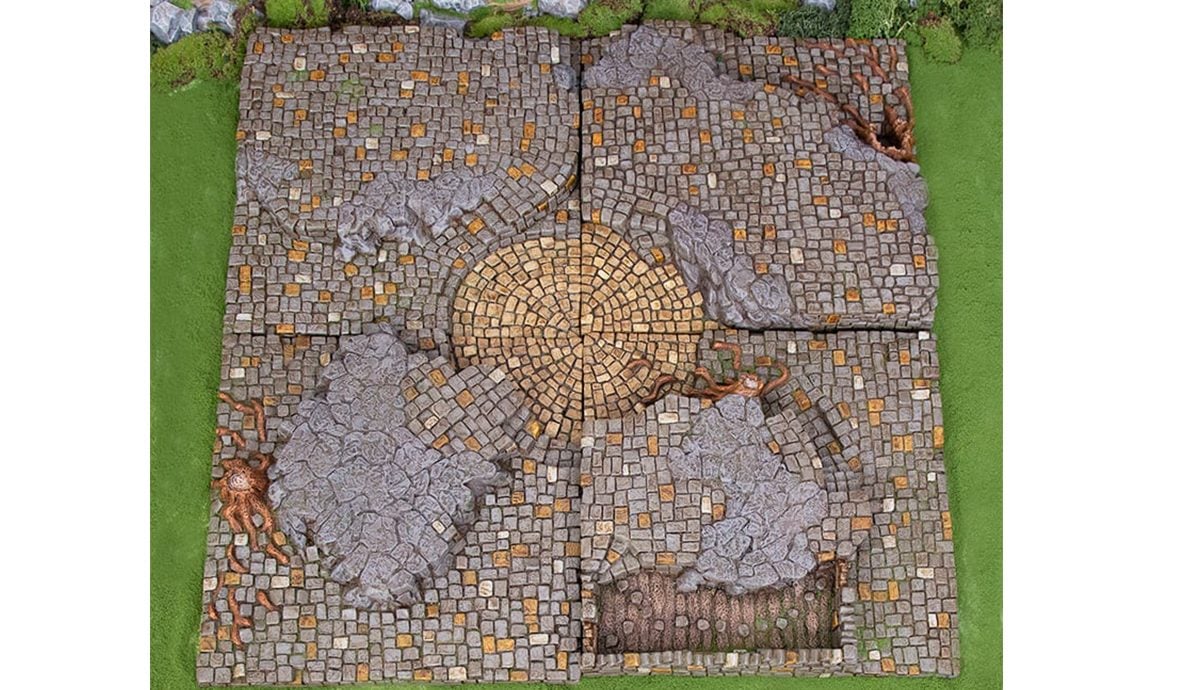 Town Square Tiles Add-On Pledge STL Files - www.printablescenery.com