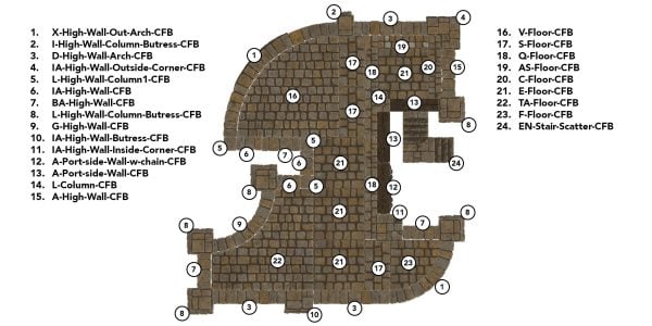 How to build and connect city foundations - Printable Scenery