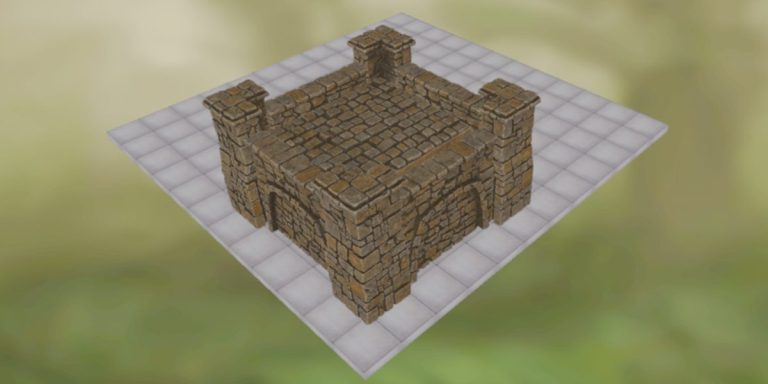 How to build and connect city foundations - Printable Scenery