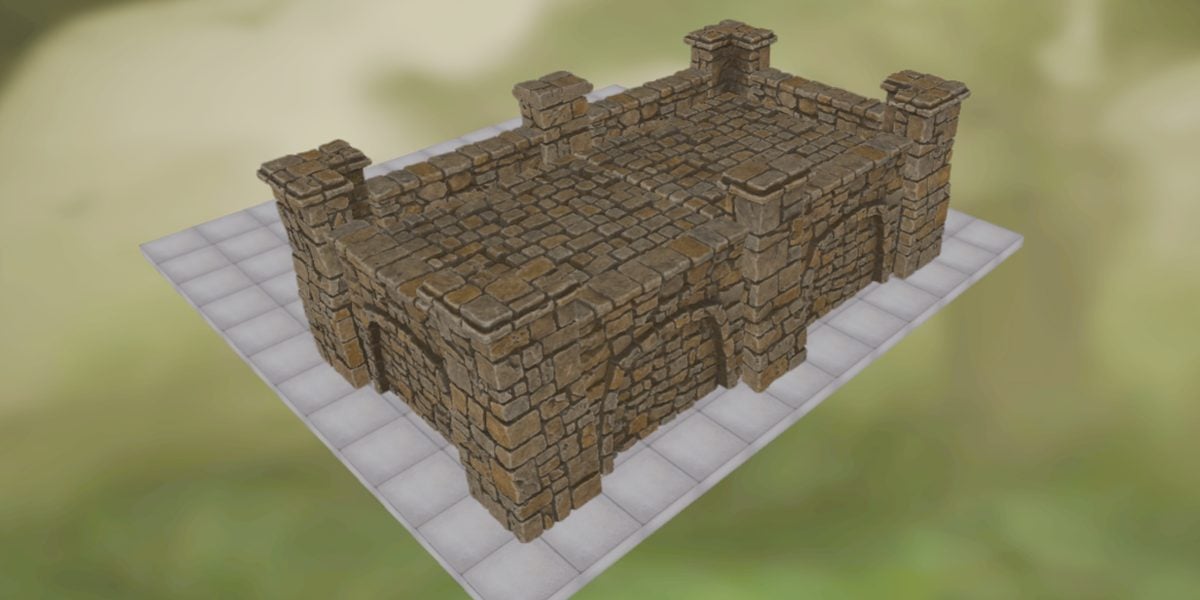 How to build and connect city foundations - Printable Scenery