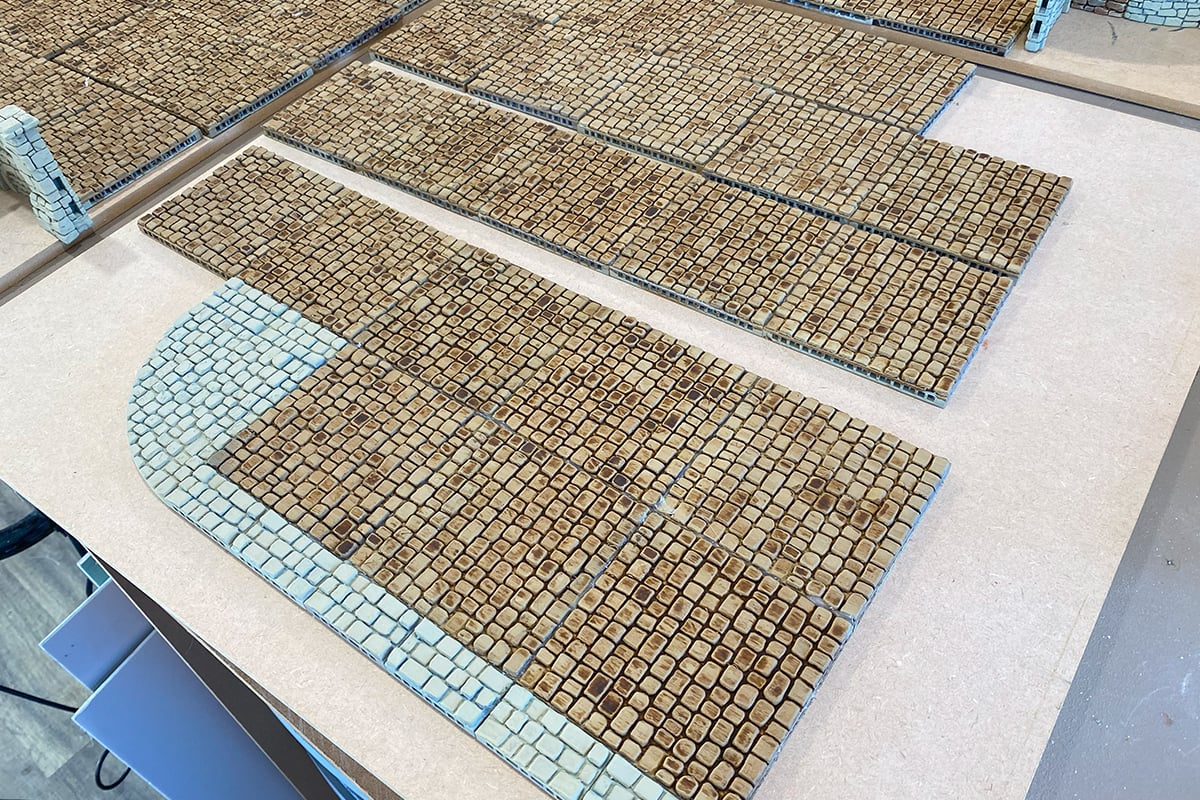 Building a modular Ramshackle board for gaming - Printable Scenery