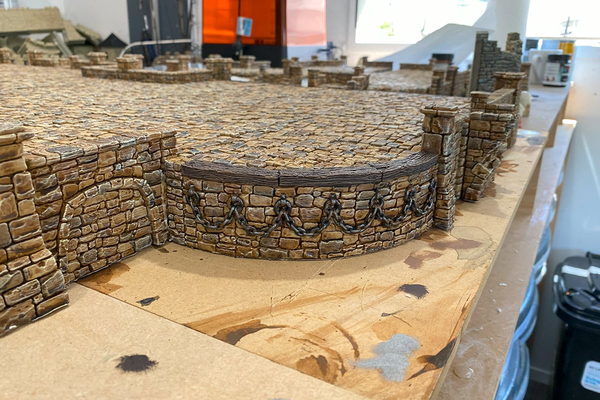 Building a modular Ramshackle board for gaming - Printable Scenery