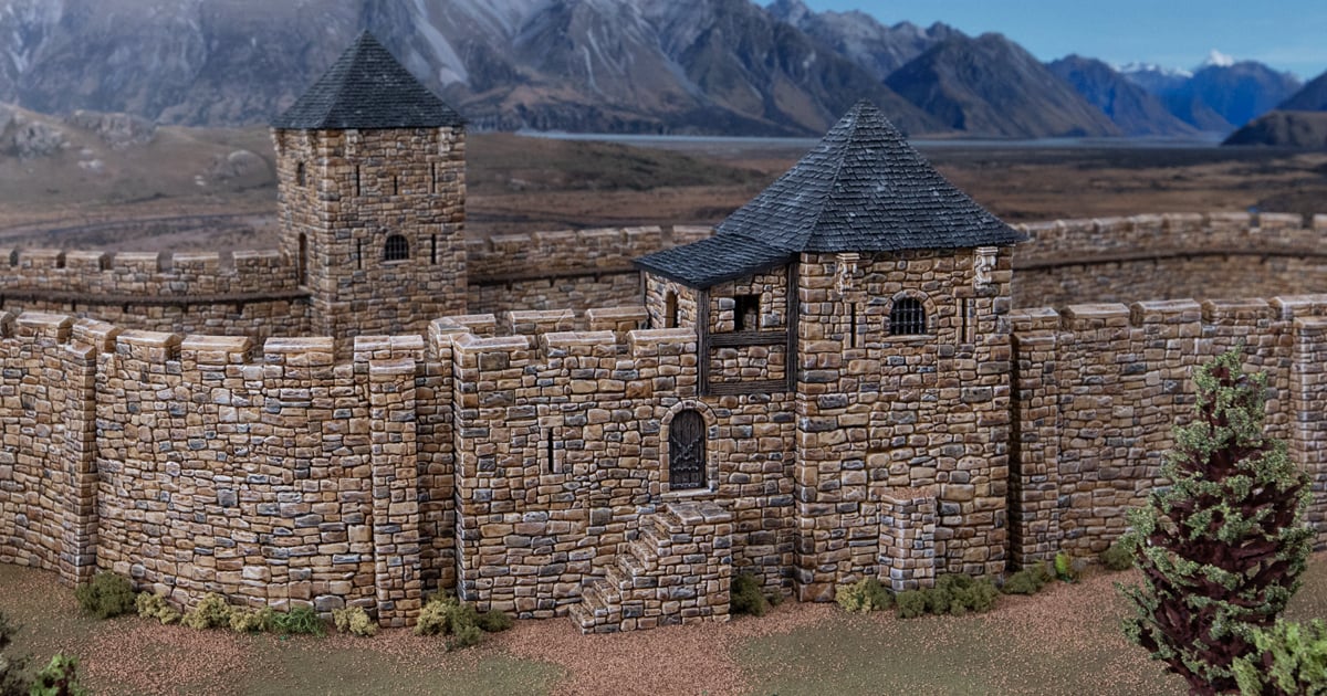 Castle Barracks - Printable Scenery